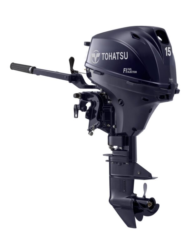 Tohatsu 15HP MFS15EEFS Outboard Motor – Outboard Repower Shop